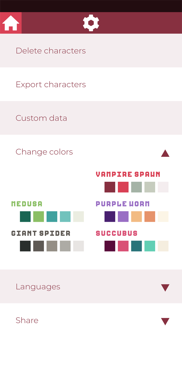 Character Builder App