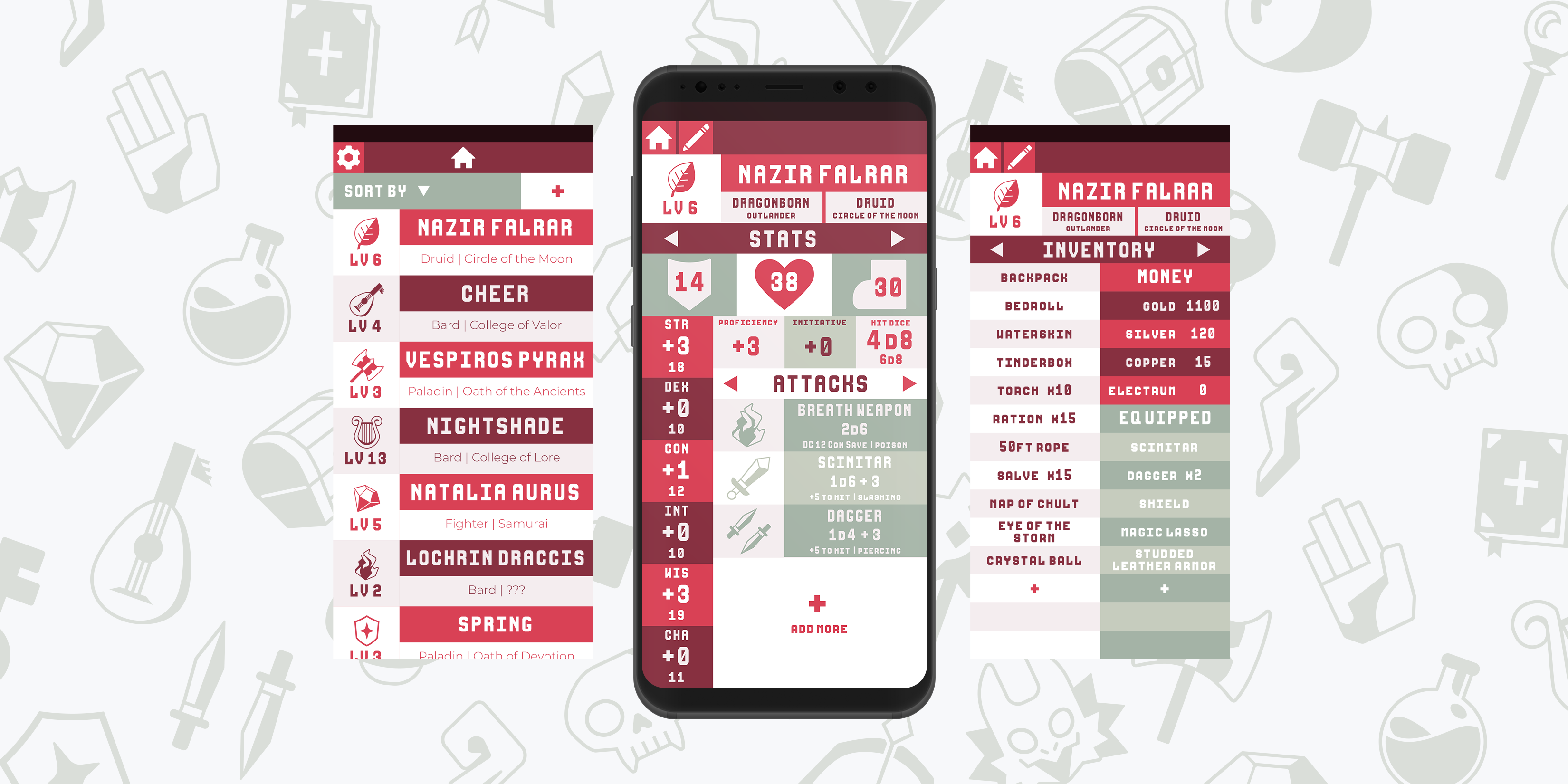Character Builder App